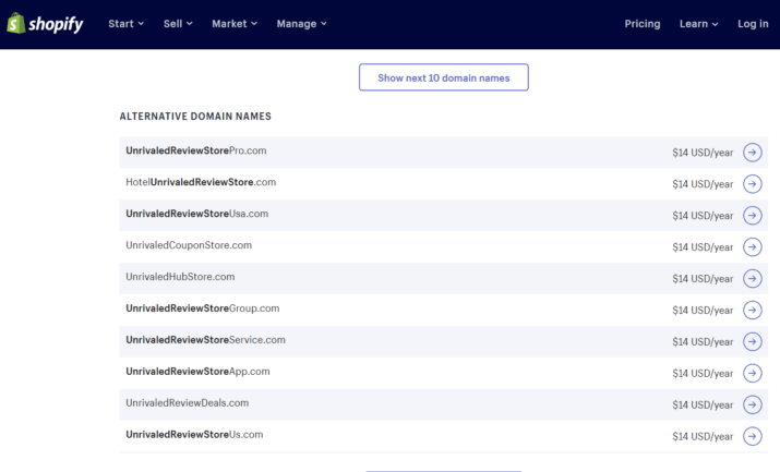 How Much Is A Domain Name on Shopify? [Is It Any Cheaper]